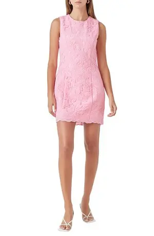Endless Rose Sequin Lace Mini Dress