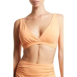 Hanky Panky Hanky Panky Wrap Front Bikini Top Florence Orange
