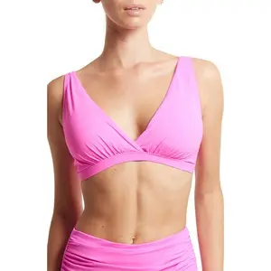 Hanky Panky Hanky Panky Wrap Front Bikini Top Unapologetic Pink