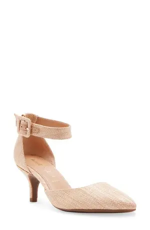 Anne Klein Fabulist Pointed Toe Pumps - Raffia
