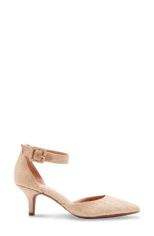 Anne Klein Fabulist Pointed Toe Pumps - Raffia