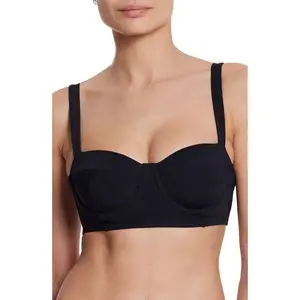 Hanky Panky Hanky Panky Balconette Bikini Top Black