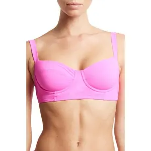 Hanky Panky Balconette Bikini Top - Unapologetic Pink