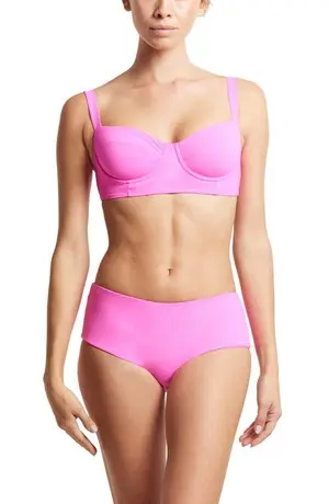 Hanky Panky Balconette Bikini Top - Unapologetic Pink