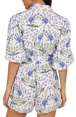 PETAL & PUP Annie Button Front Romper