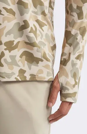 FREE FLY Upf 50+ Hoodie - Barrier Island Camo