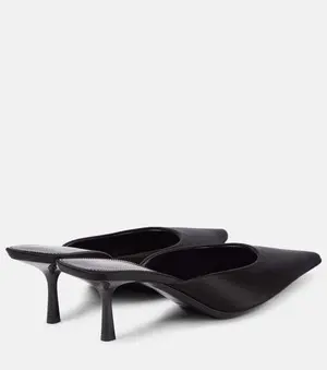 Saint Laurent Barbara 55 Crêpe Mules
