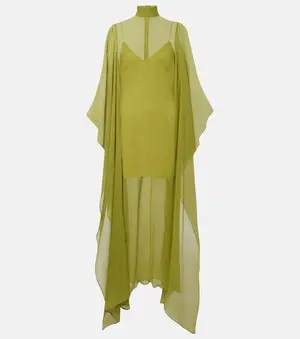 TALLER MARMO Lanzarote Silk Chiffon Kaftan