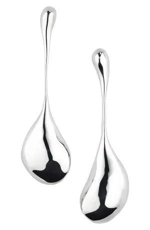 FARIS FARIS Bolo Drop Earrings Sterling Silver