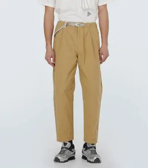 AND WANDER Technical Tapered Trousers