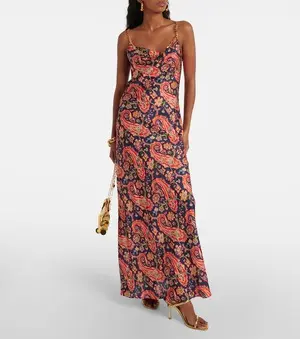 Rabanne Paisley Maxi Dress