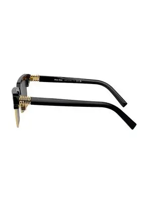Miu Miu Square-frame Sunglasses - Black