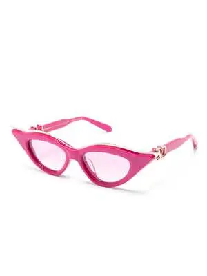 Valentino Garavani V-goldcut Ii Cat-eye Sunglasses - Pink