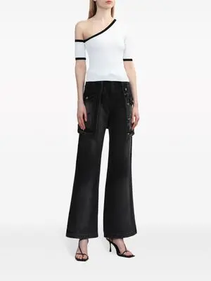 JUUN.J Layered Denim Trousers