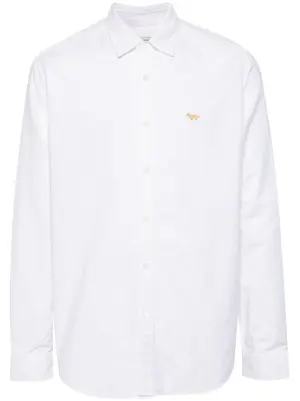 Junya Watanabe X Maison Kitsuné Logo-embroidered Shirt