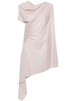 Issey Miyake Draped Asymmetric Dress