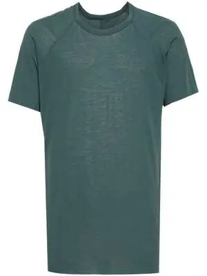 Boris Bidjan Saberi Raw-cut Hem Cotton T-shirt - Green