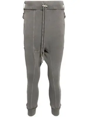 Boris Bidjan Saberi Drop-crotch Cotton-blend Track Pants - Green