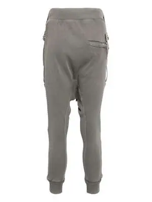 Boris Bidjan Saberi Drop-crotch Cotton-blend Track Pants - Green