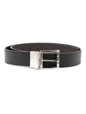 BALLY Bally Logo-Engraved Leather Belt