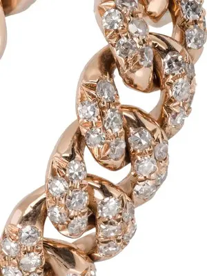 Shay Essential Diamond Chain Link Ring - Metallic