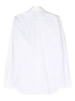 Canali Classic-collar Cotton Shirt