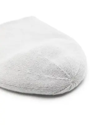 Boris Bidjan Saberi Ribbed-knit Cashmere Beanie - Grey