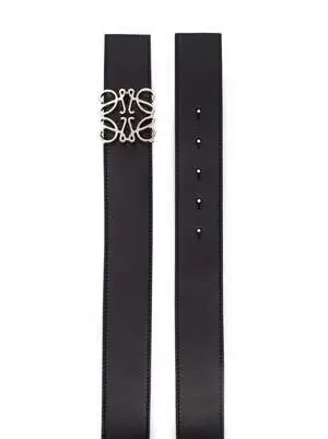 Loewe Anagram Buckle Leather Belt