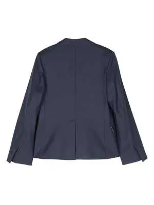 Victoria Beckham Single-breasted Blazer - Blue