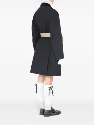 MAISON MARGIELA Two-tone Belted Coat