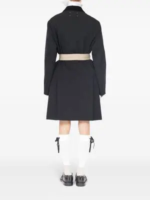 MAISON MARGIELA Two-tone Belted Coat
