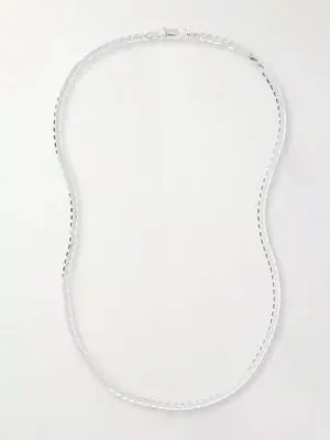 LOREN STEWART Serpentine Sterling Necklace - Silver