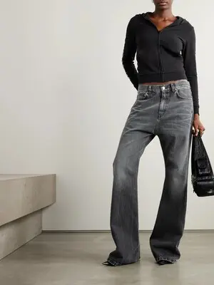 Balenciaga Distressed Boyfriend Jeans