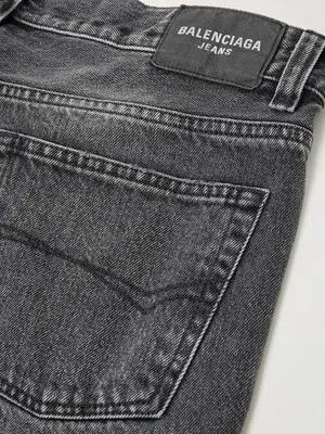 Balenciaga Distressed Boyfriend Jeans