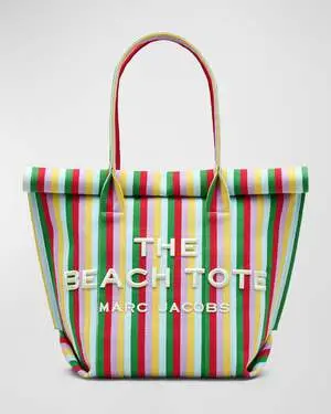 Marc Jacobs The Striped Beach Tote Bag - Wisteria Multi