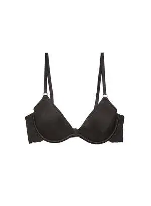 Fleur Du Mal Charlotte Convertible Spacer Bra - Black