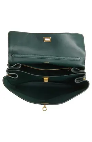 Balenciaga Medium Rodeo Leather Handbag - 3614 Pine Green