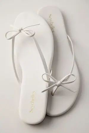 Seychelles Miley Bow Sandals - White