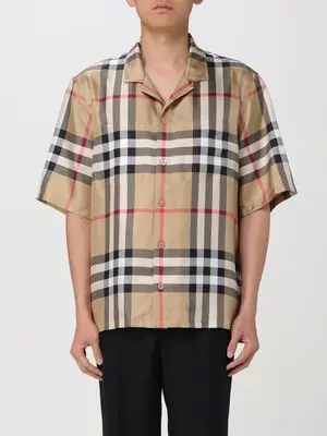 Burberry Silk Shirt With Vintage Check Print
