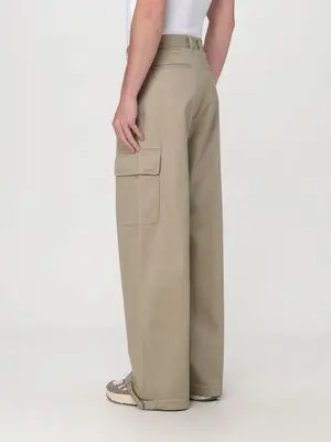 Off-White Trousers - Beige