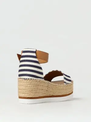 See By Chloé Espadrille Wedge Sandals