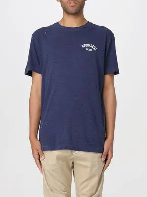 Dsquared2 T-shirt Men Blue