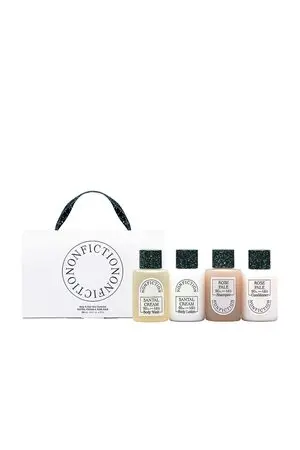 NONFICTION Body & Hair Mini Travel Set - Santal Cream & Rose Pale