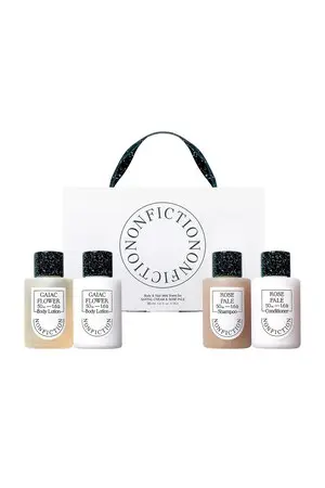 NONFICTION Body & Hair Mini Travel Set - Gaiac Flower & Rose Pale