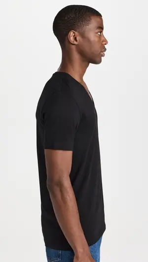 Falke Cotton V Neck Tee 2 Pack