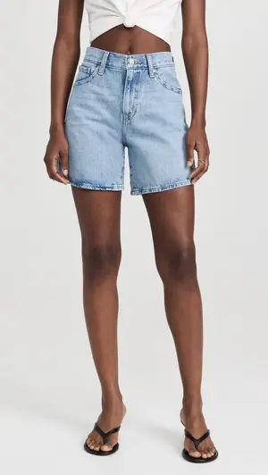 LEVI'S High Rise Baggy Denim Shorts - Far And Wide