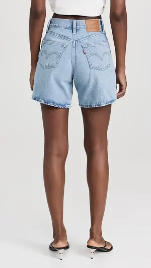 LEVI'S High Rise Baggy Denim Shorts - Far And Wide