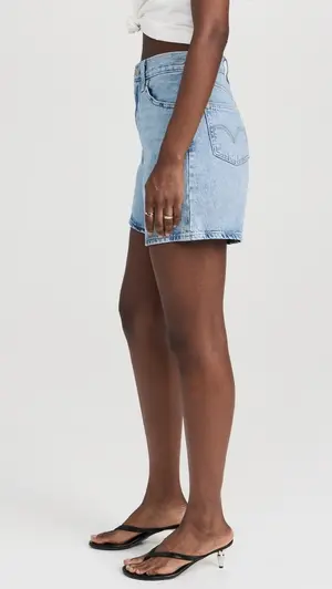 LEVI'S High Rise Baggy Denim Shorts - Far And Wide