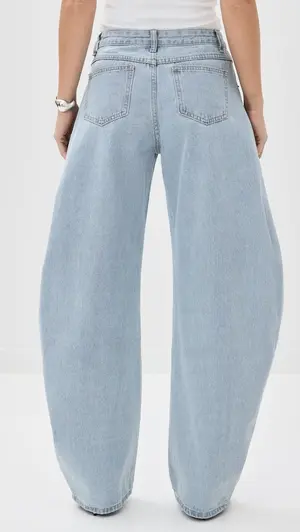 Lioness Horseshoe Jeans - Washed Blue