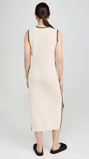 Varley Dwight Knit Tank Dress - Birch